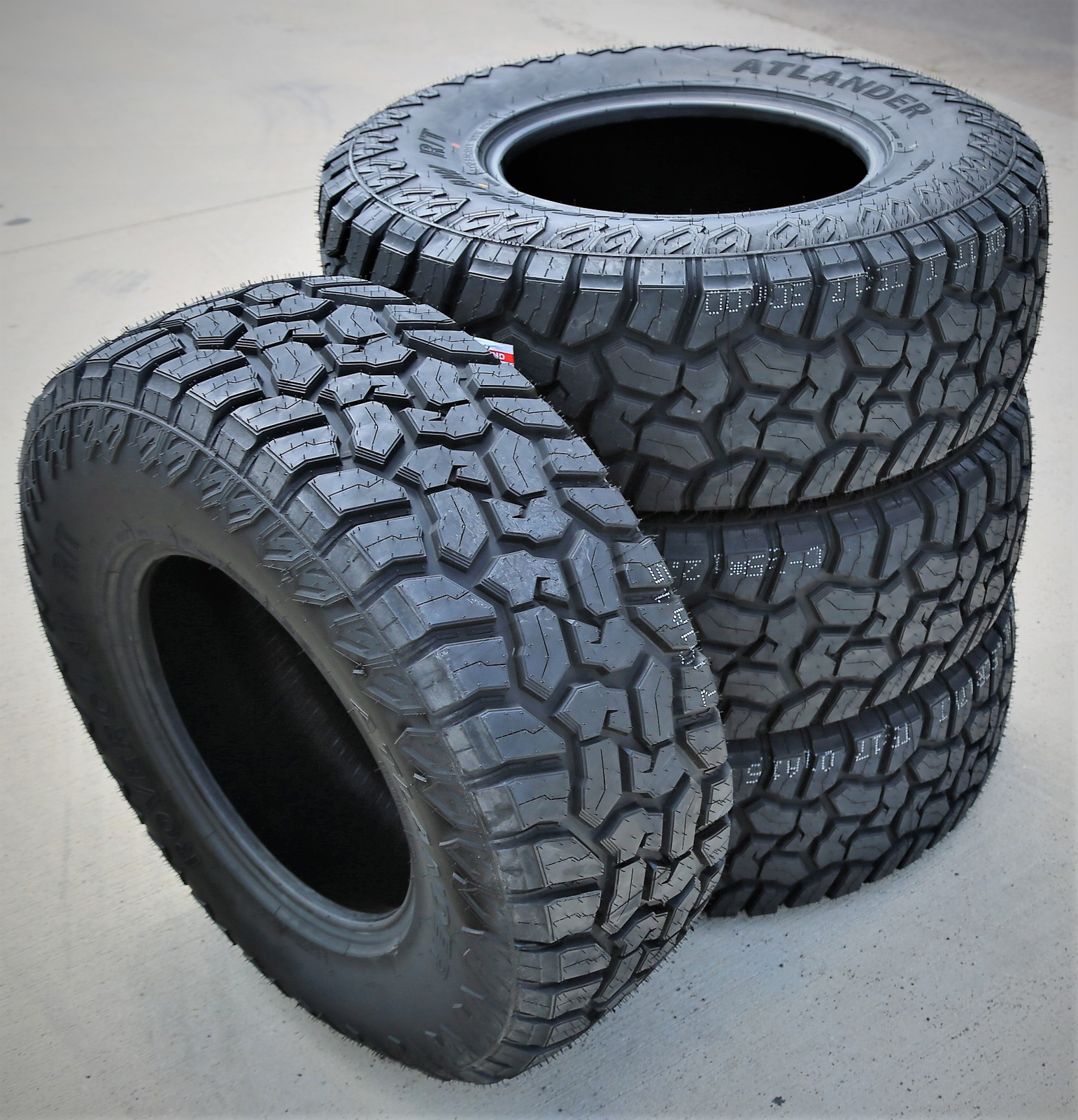 4 Tires LT 35X12.50R20 Atlander Roverclaw R/T RT Rugged Terrain Load E ...