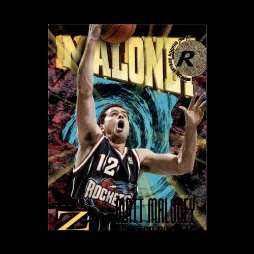 Matt Maloney 1997-98 Fleer Houston Rockets #155 R328L 62 | eBay