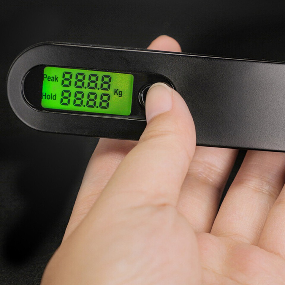 0-110lbs Archery Bow Scale Draw Weight Compound Recurve Bow Peak Hold ...