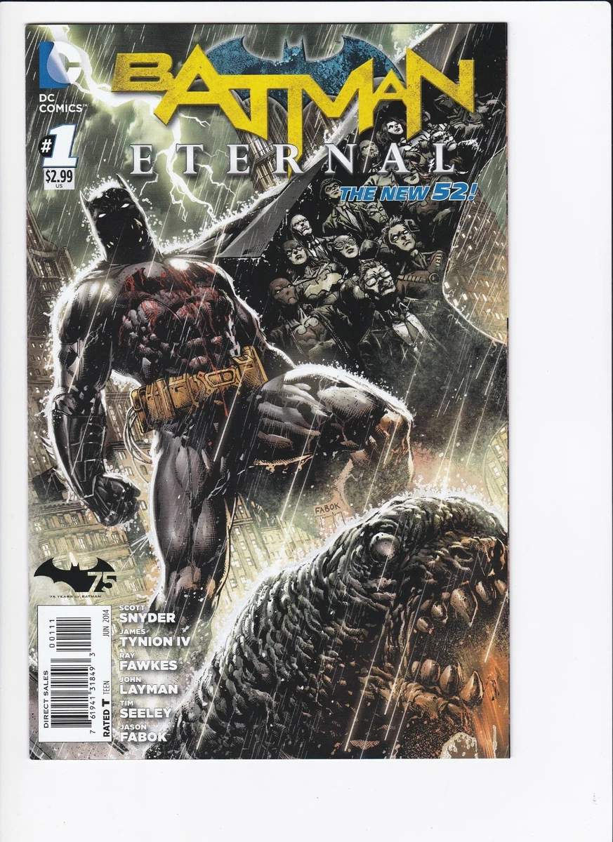wholesale shops Batman Eternal DC Comics Lot of 50 Volume 1 NM Includes ...