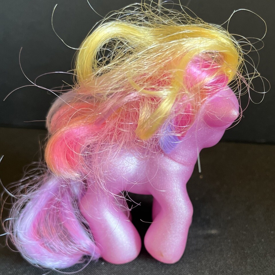 VTG 2002 My Little Pony G3 Baby Pink Sunsparkle Hasbro MLP Pink Baby ...