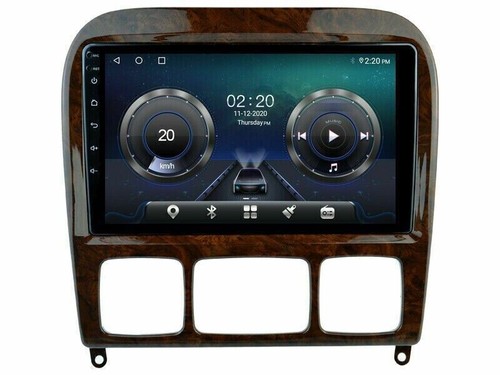 9" Android 13 Car GPS radio Carplay for Mercedes Benz S-class W220 1999 ...