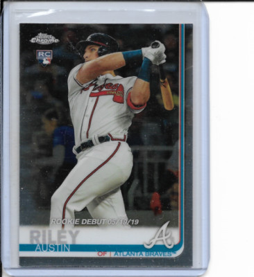 2019 Topps Chrome Austin Riley Rookie #61 NM | eBay