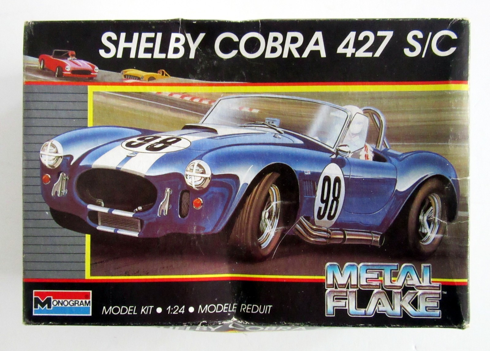 Vintage 1988 Monogram release, SHELBY COBRA 427 S/C, Minor Assembly ...