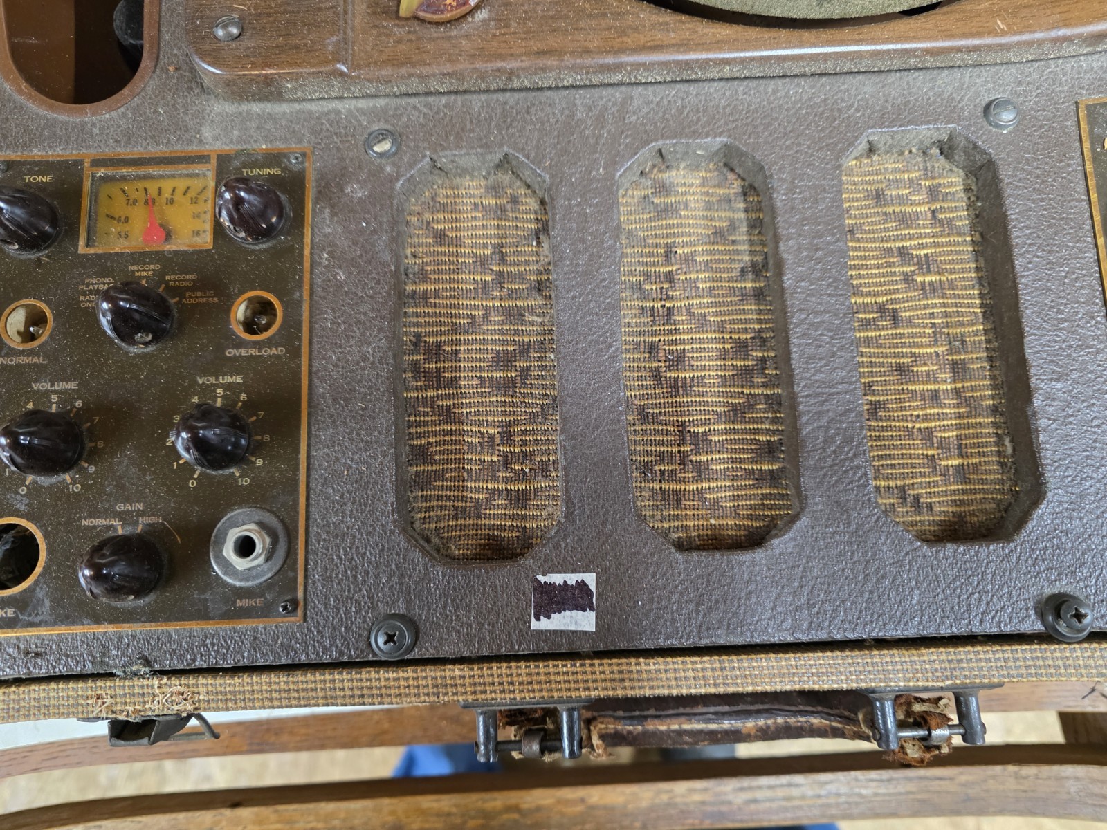 Vintage Meissner 9-1065 Phono Recorder Record Cutter Lathe Tube Audio ...