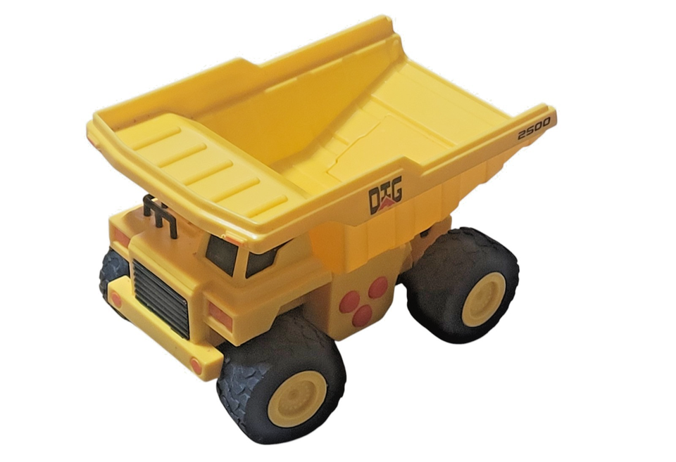 Maxx Action Construction Series Friction Motor Dump Truck with Lights ...