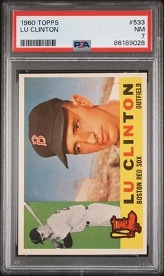 1960 Topps Lu Clinton #533 PSA 7 | eBay