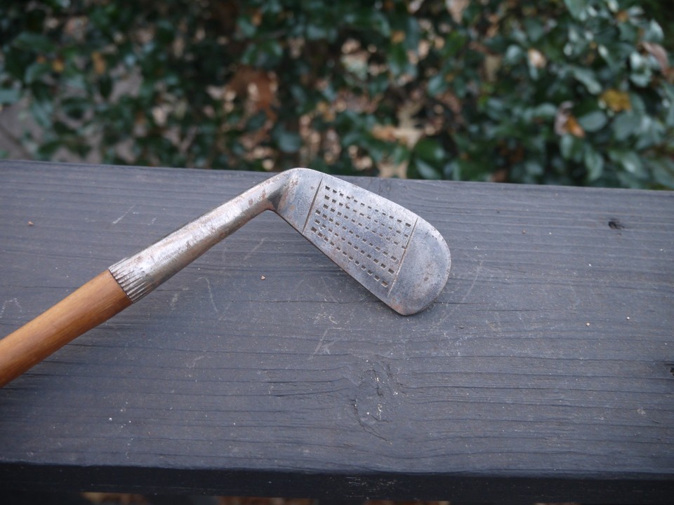 Antique Wood Shaft Sabbath/Sunday Stick Mid Iron | eBay