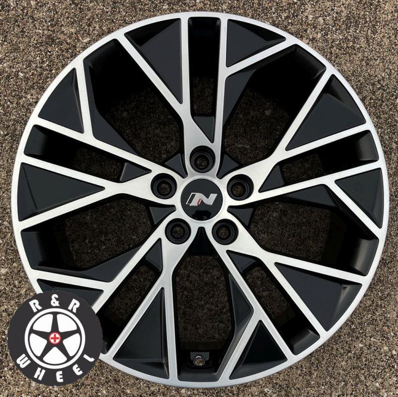 HYUNDAI ELANTRA 2021-2023 Factory OEM Wheel 19" Rim 70769 Black/CNC w ...