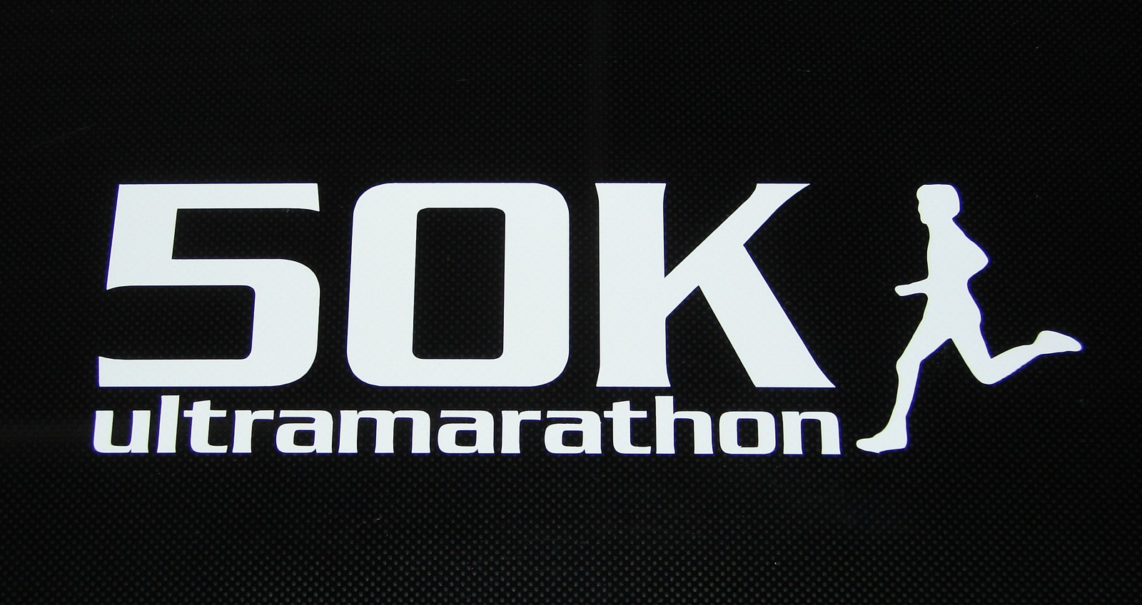 50k Ultra Marathon Decal Sticker Runner Logo Run *Brand NEW Design 4.5 ...
