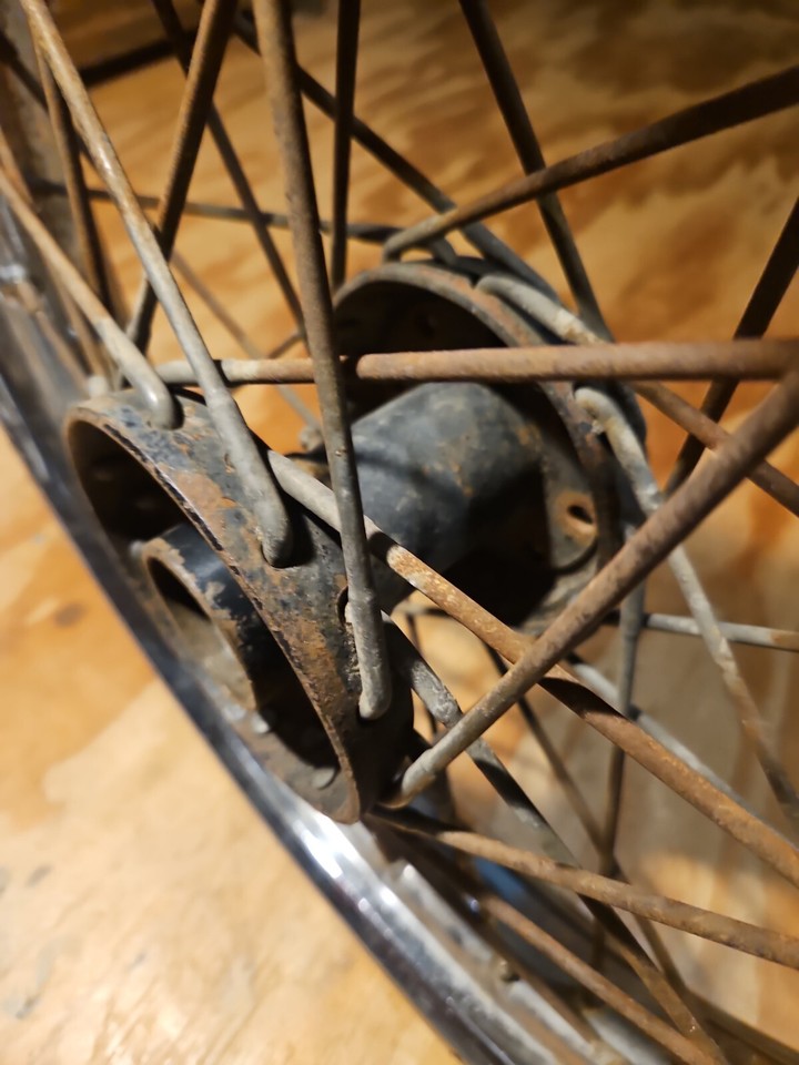 Harley Davidson 18 Inch Rear Wheel (Dented Rim) | eBay