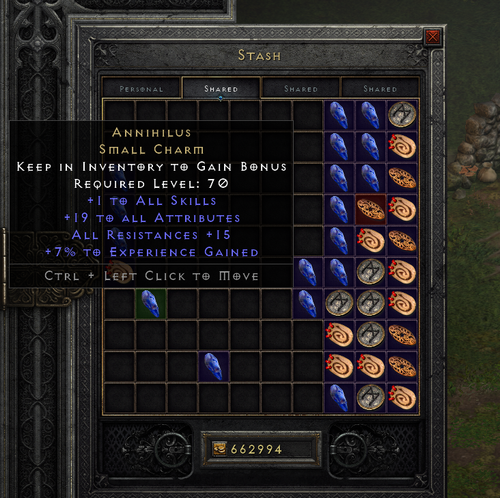 Diablo 2 D2R - Anni Charm (Annihilus) - PC Xbox Non Ladder Softcore | eBay