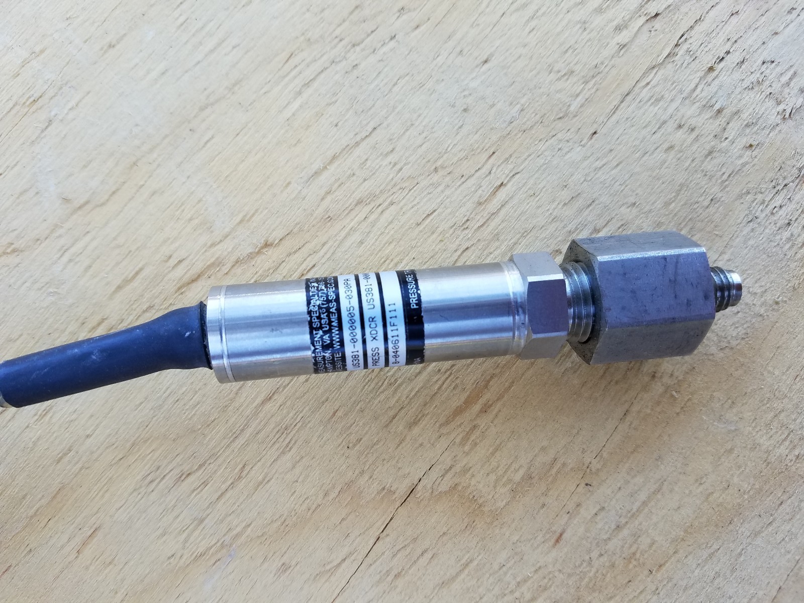 MEAS Measurement PRESS XDCR US331-000005-100PA Industrial Pressure ...