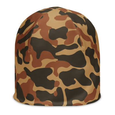 Armenian Butan Brown Camouflage Beanie Hat | eBay