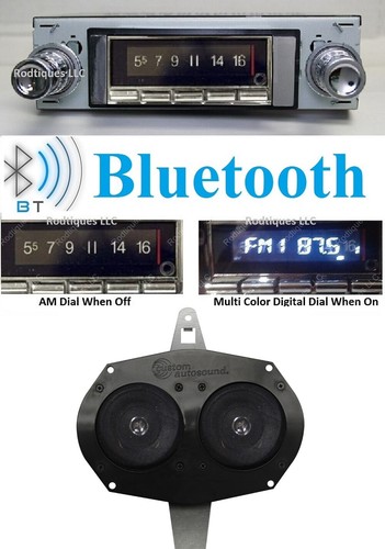 1963 Impala Bel Air Bluetooth Stereo Radio + Speaker Multi Color ...