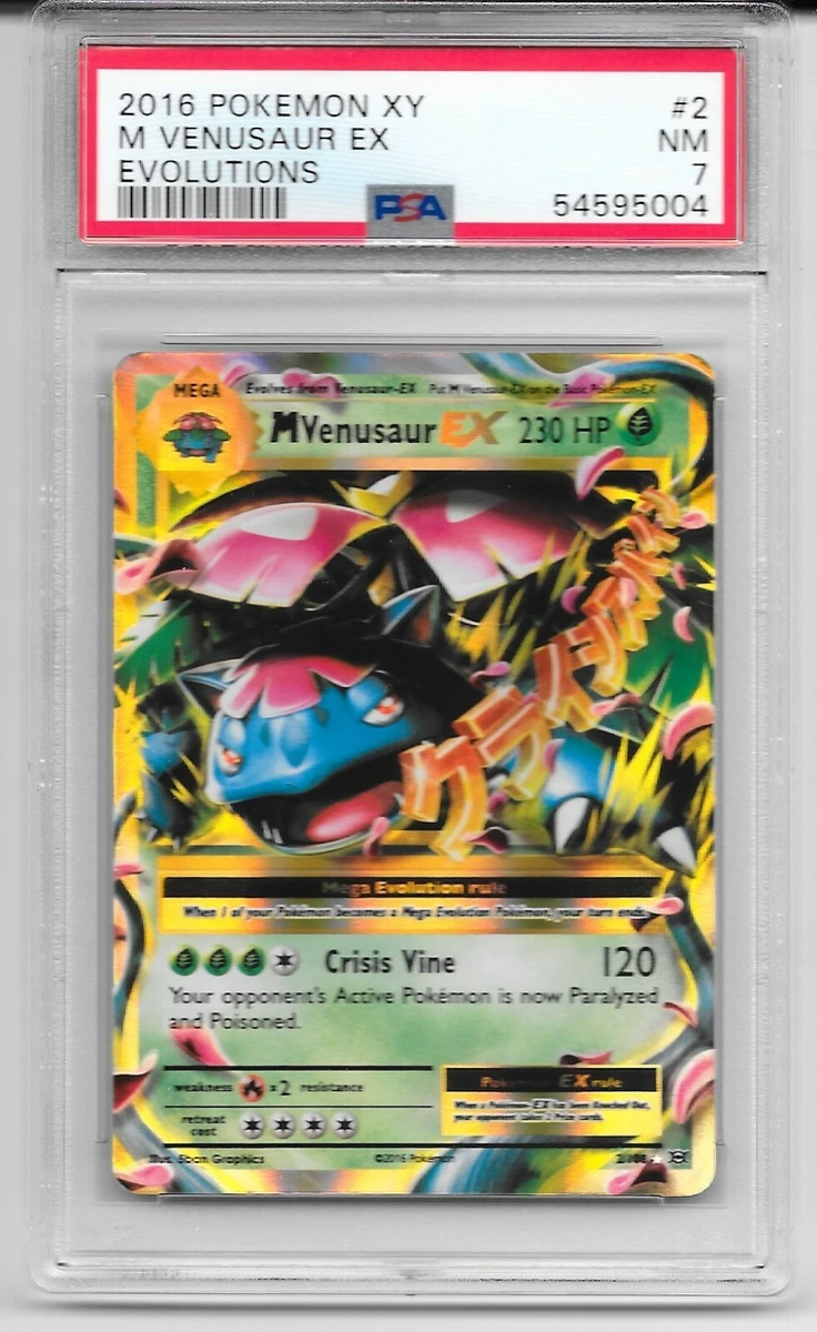 M Venusaur EX-Holo 2016 Pokemon TCG XY Evolutions #2/108, 42% OFF