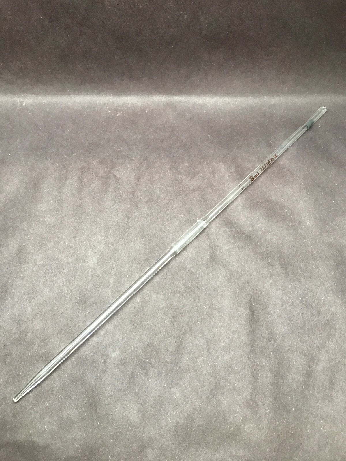 KIMAX KIMBLE Glass Class B 0.5-50mL Bulb Volumetric Reusable Pipette ...