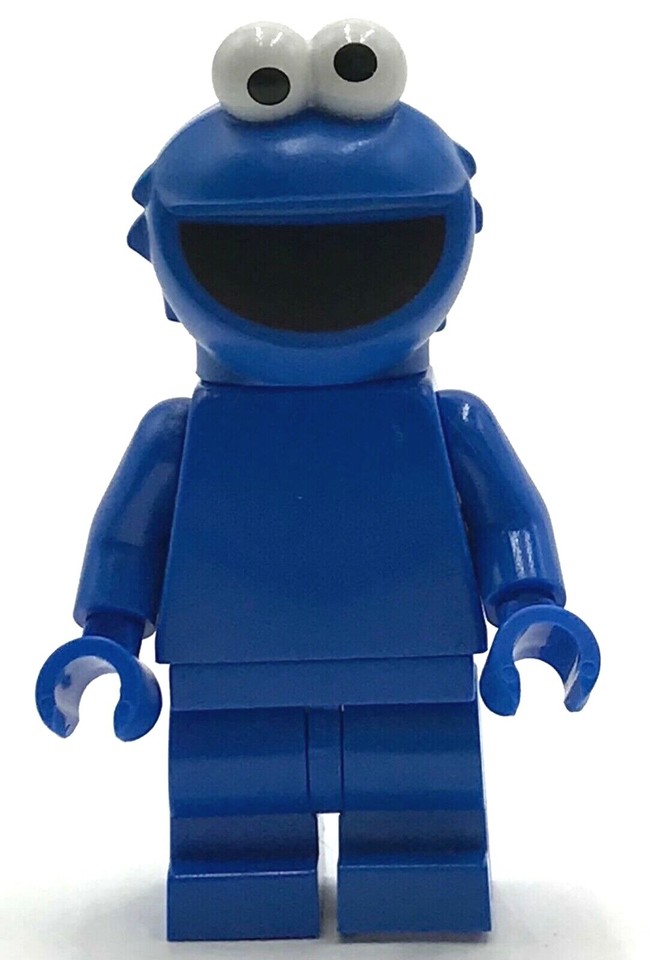Lego New 123 Sesame Street Minifigures Big Bird Cookie Monster Elmo You ...