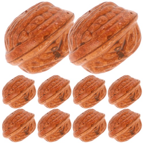 Artificial Walnuts 20Pcs Realistic Nut Decorations for Retail Display ...