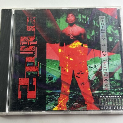 2Pac – Strictly 4 My N.I.G.G.A.Z. CD Interscope Tupac Shakur BMG Club ...