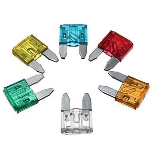 60x Mini Blade Fuses Auto Car Truck Assortment Fuse Kit 5A 10A 15A 20A ...