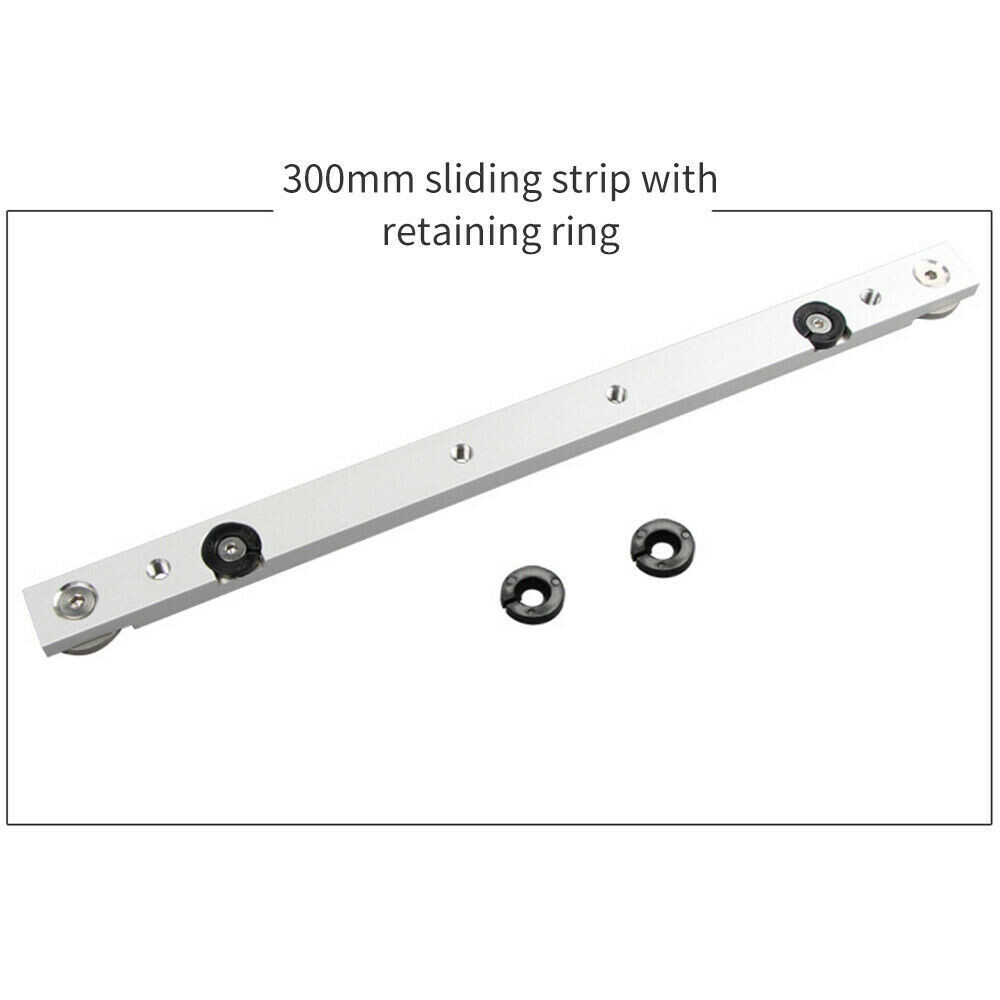 T Track Miter Slot Slider Bar Table Saw Gauge Aluminium Alloy ...
