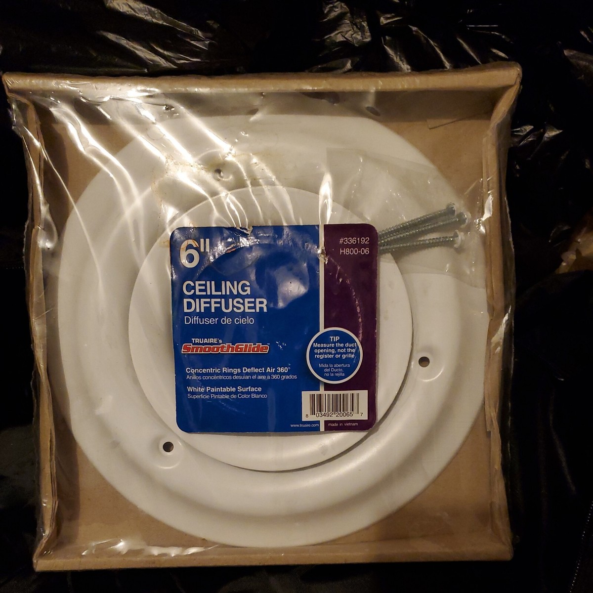 Truaire Round Diffuser 6 In Round Ceiling Diffuser Adjustment