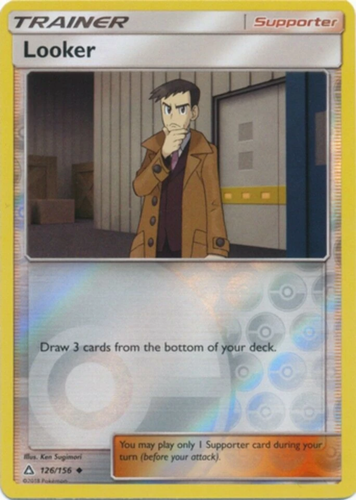 Pokemon: Looker Reverse Holo - 126/156 - Uncommon - Sun & Moon: Ultra ...