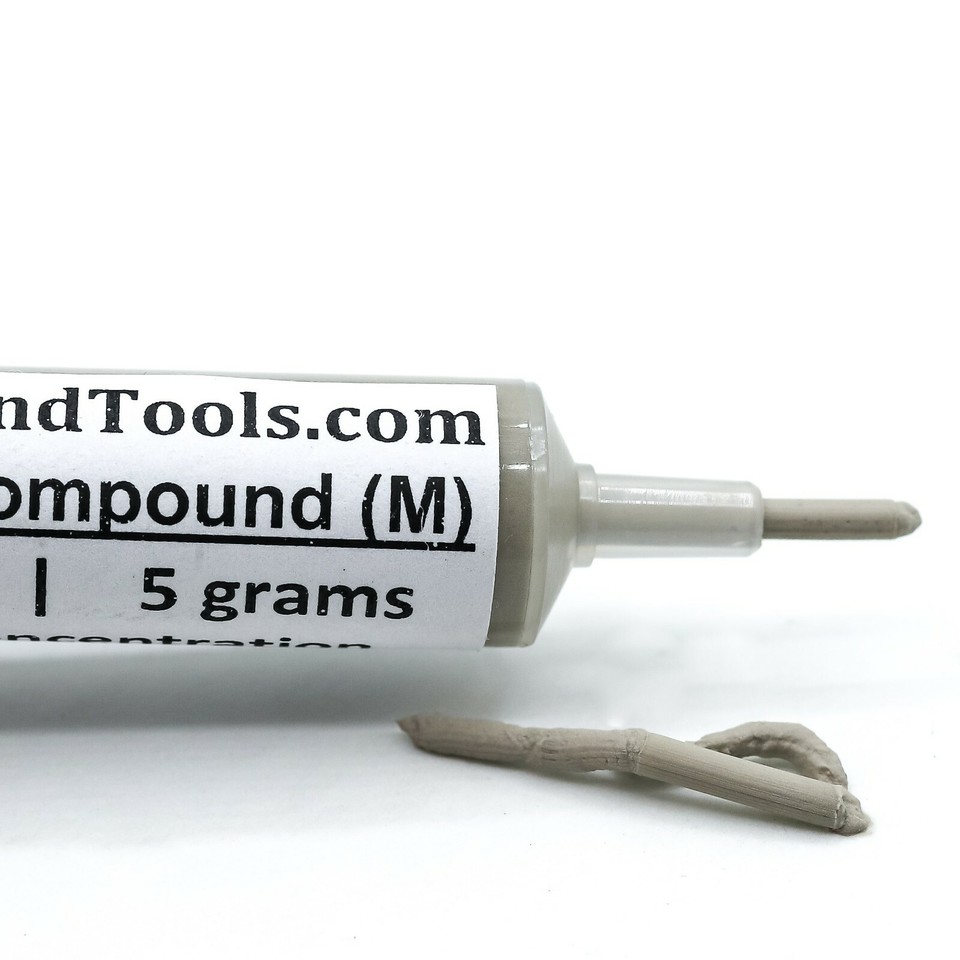 Diamond Paste Compound Polishing Lapidary 5 Gram 200.000 to 400 Grit (M ...