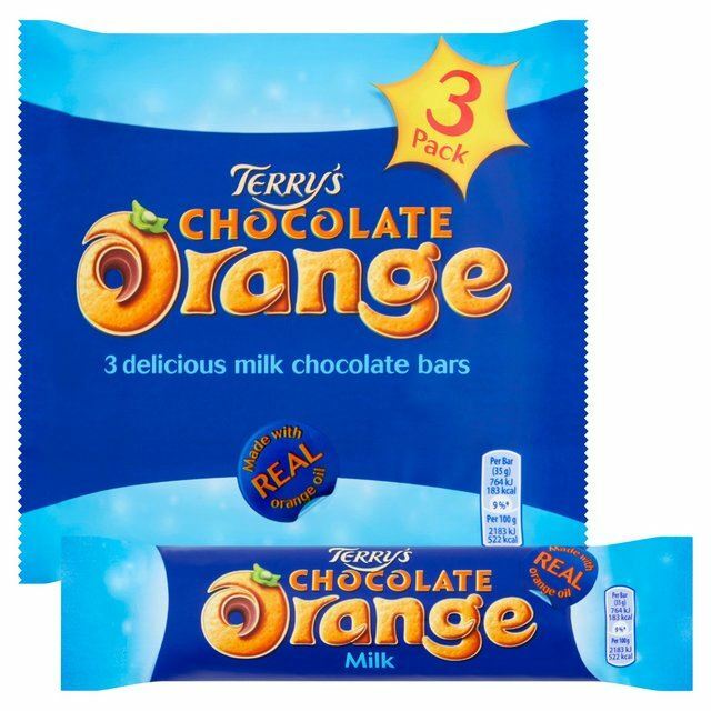 Terry's Chocolate Orange Bars - 3 x 35g | eBay