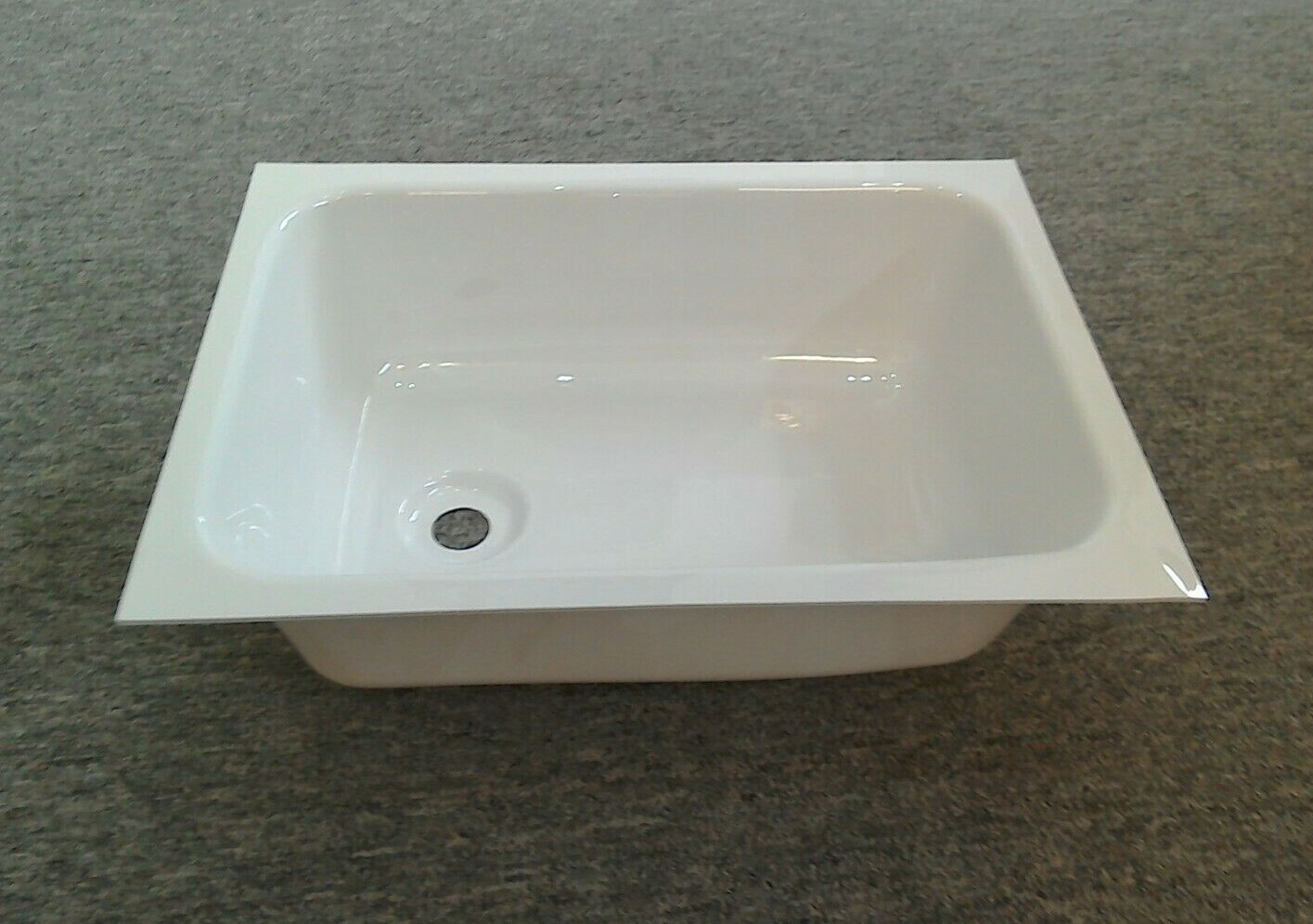 Caravan Sink Bowl Basin Motorhome Boat Bathroom White Plastic Oblong ...