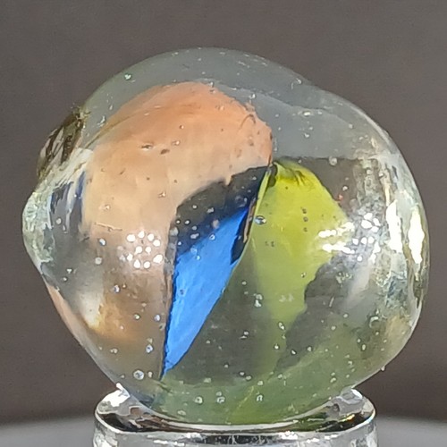 Vintage Tri-Color Cat's Eye Marble .74 Inches Near-Mint Condition | eBay