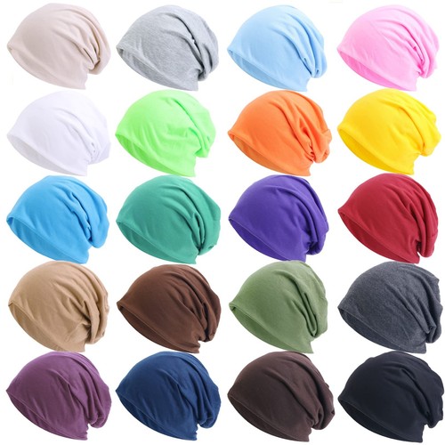 20 Pack Unisex Beanie Hats - Slouchy, Soft, Lightweight Skull Caps for ...