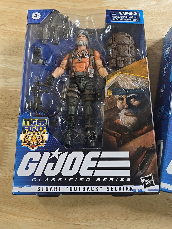 GI Joe Classified "Outback" & "Dusty" Tiger Force - 6" Action Figures ...