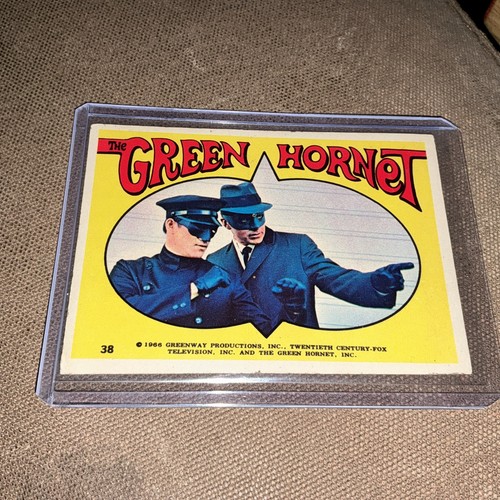 1966 Topps Green Hornet Set Break Sticker #38 | eBay