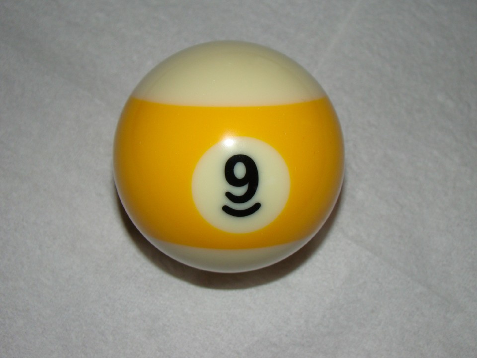 Pool ball Knob Cane Walking Stick Handle Heavy threaded any number ...