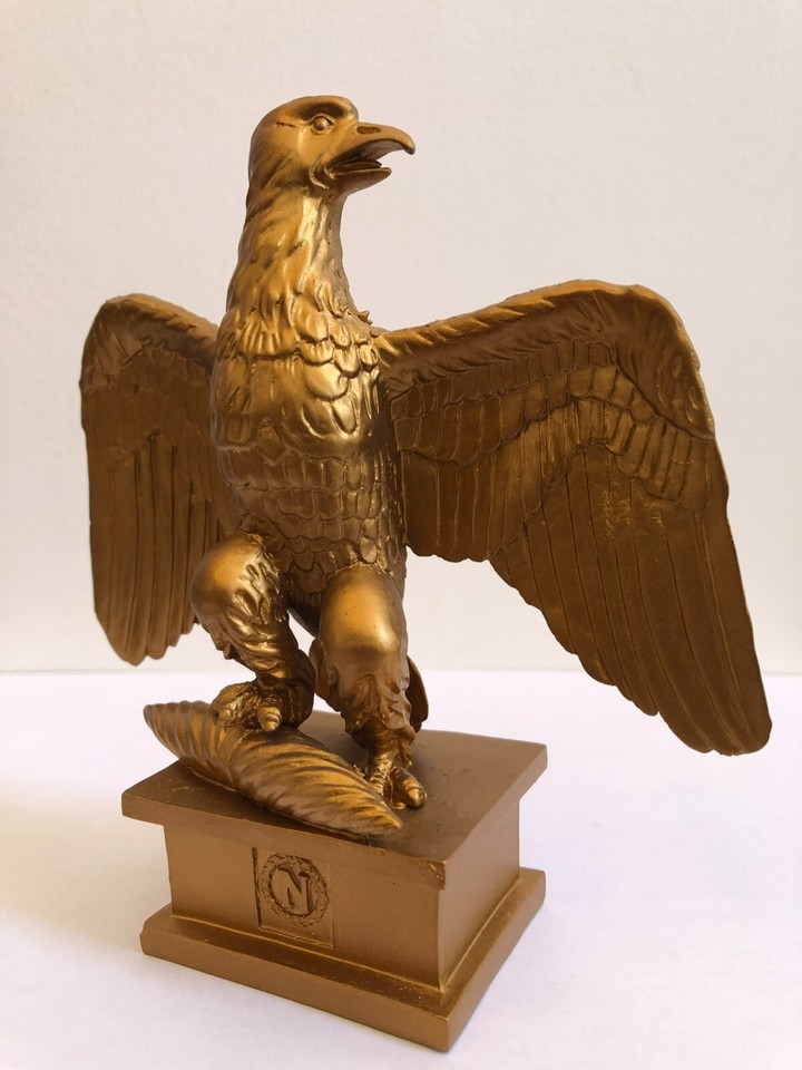 NAPOLEON BONAPARTE EAGLE STATUE SCULPTURE FIGURINE EMPEROR FRANCE ...