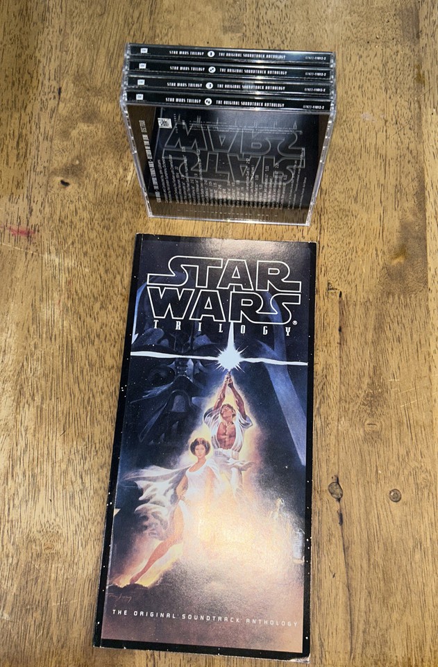 Star Wars Trilogy 4-CD set - Original Soundtrack Anthology with booklet ...