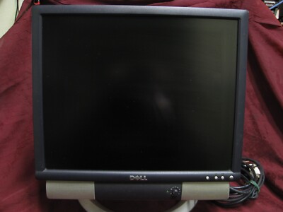 DELL 1704FPVT 17" VGA DVI Monitor + AS500 Sound Bar TESTED WORKING | eBay