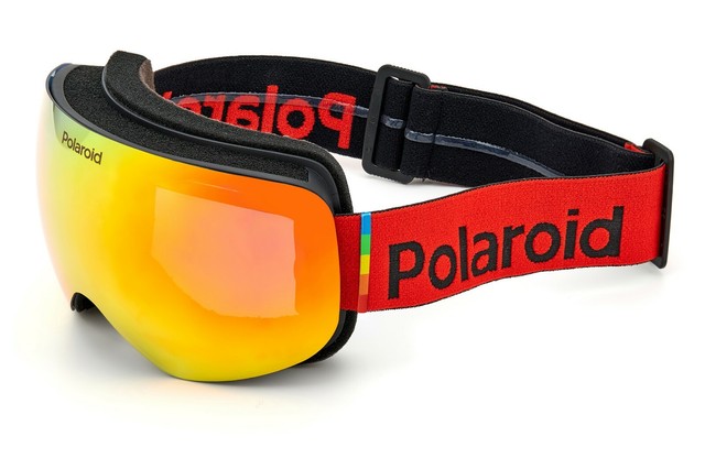 Polaroid Ski Goggles PLD Mask 01 9ks Oz Matte Black Red Polarized for ...