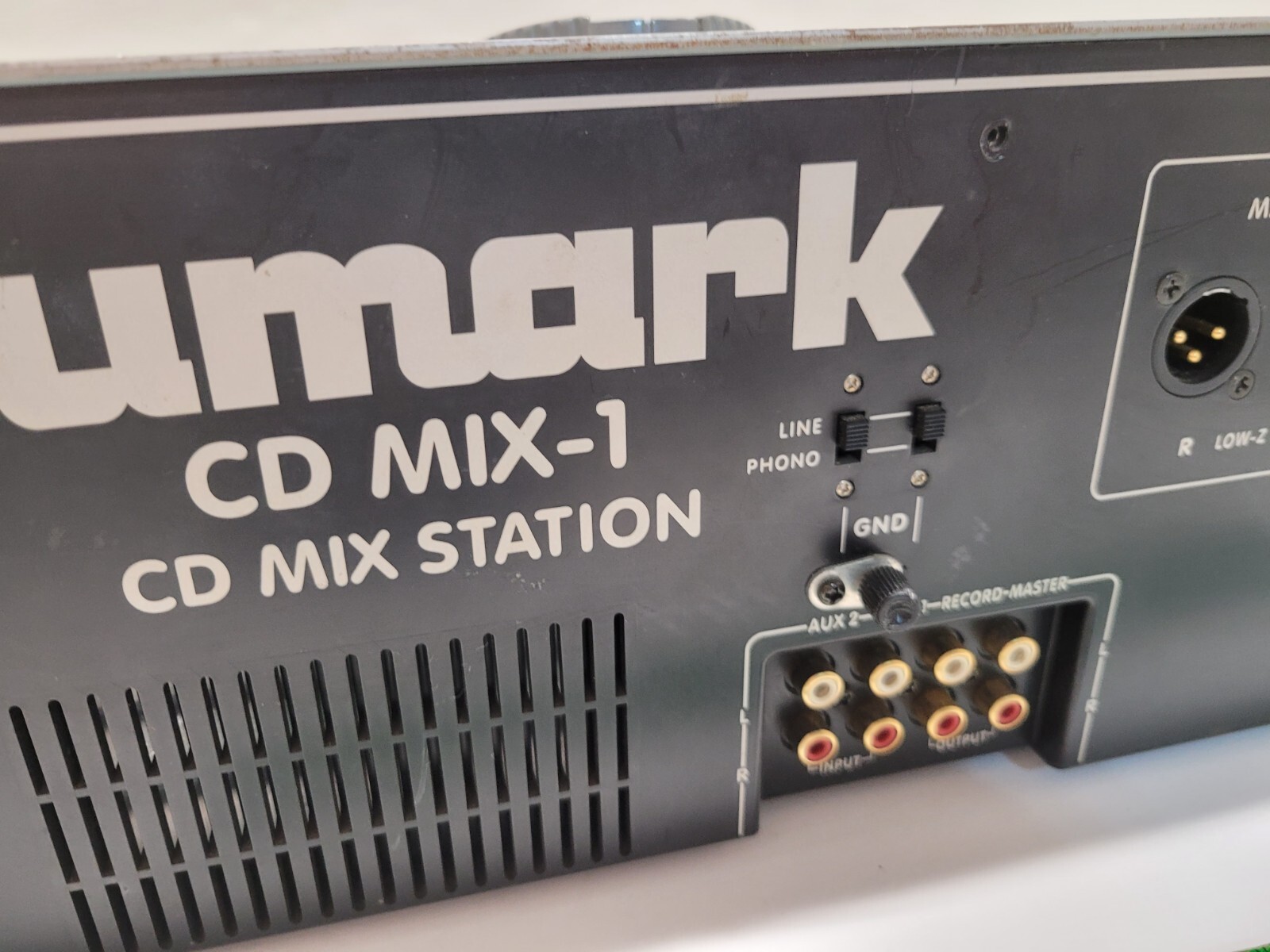 NUMARK CD MIX-1 Professional Dual CD Mixing Console Power Cable ...