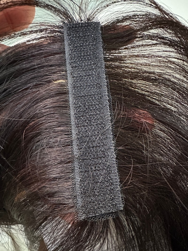 0.8"x4" MAGIC paste hooks Friction to fix 100% Human Hair Hairline ...