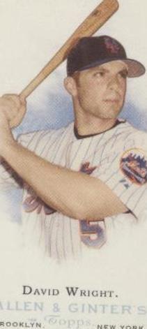 2006 Topps Allen & Ginter's - David Wright #8 Mini for sale online | eBay