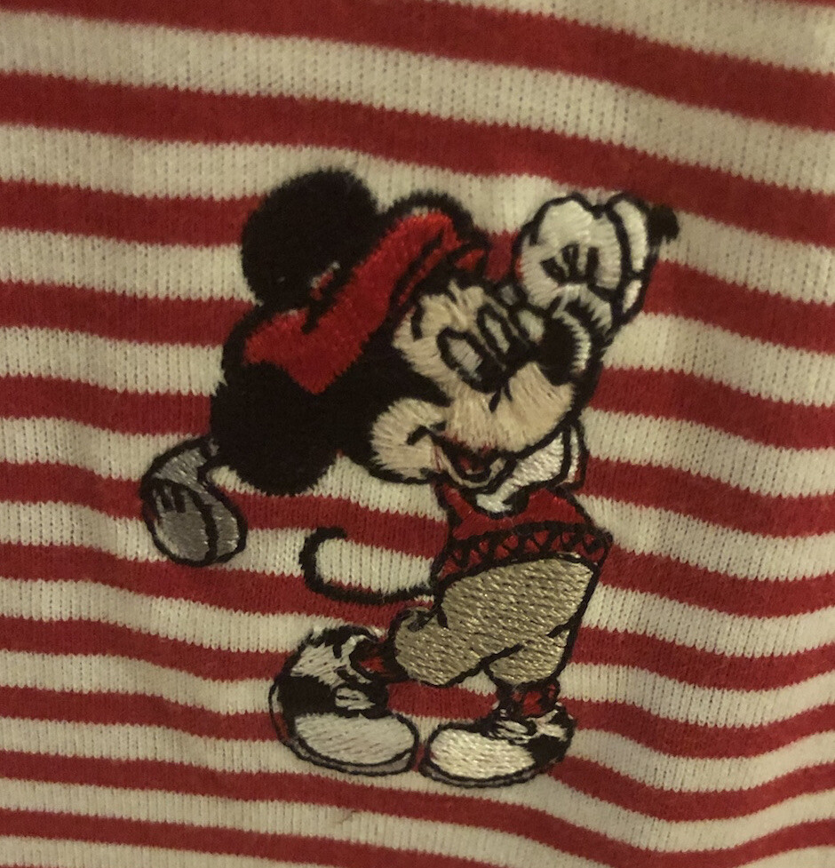 Vintage Mickey Mouse Golf Polo Shirt Cross Creek USA … - Gem
