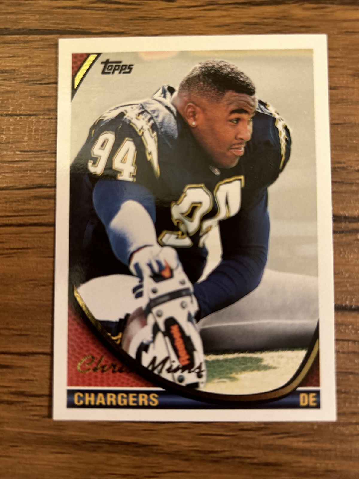 Chris Mims 3 Card 1994 Lot! Topps UD Skybox NM+ Free Shipping! | eBay