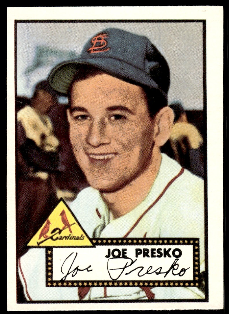 1983 Topps 1952 Reprint Series Joe Presko St. Louis Cardinals #220 | eBay