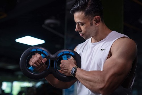 Steel Spring Rotating Muscle Trainer, Arm Strengthener,Home and Outdoor ...