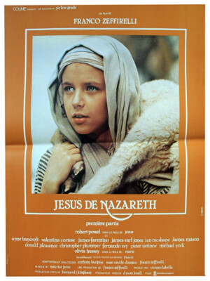 Affiche Pliée 40x60cm JÉSUS DE NAZARETH, 1ÈRE PARTIE (JESUS OF NAZARETH ...