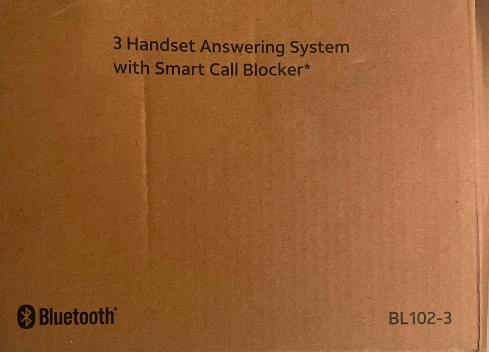 AT&T BL102-3 DECT 6.0 Cordless Phone 3-Handset System with Answering ...