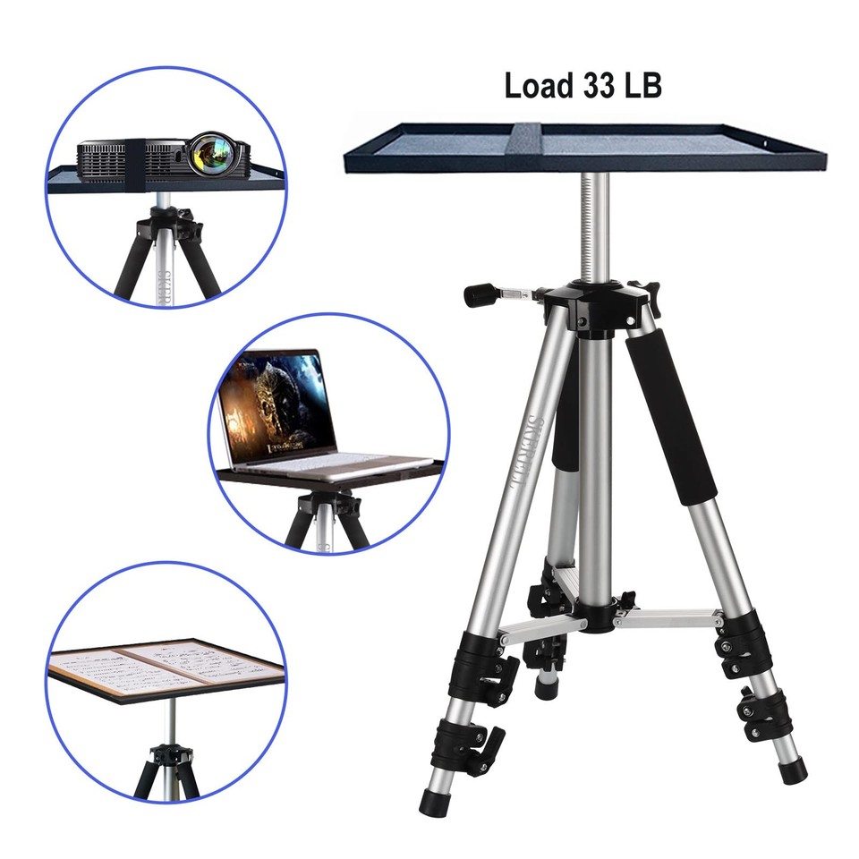 Projector Stand Tripod Adjustable: Universal Laptop Standing Height ...